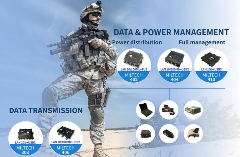 Techaya Introduces MILTECH 404 and 410 - Military Ethernet Switch and ...